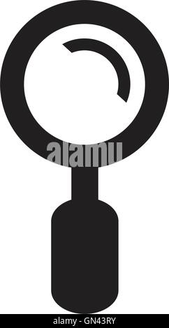 Lupe icon design, Tool search magnifying glass zoom lens and ...