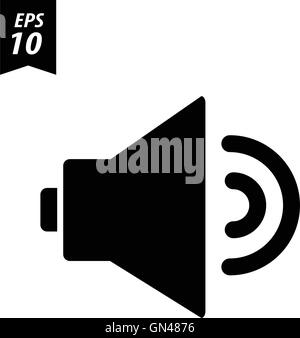 Volume vector icon isolated on transparent background, Volume ...