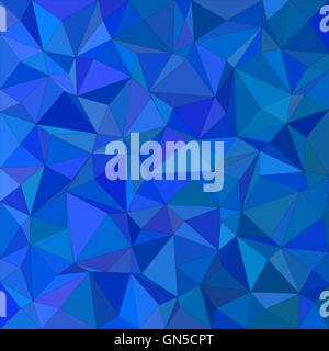 Blue irregular triangle mosaic background design Stock Vector Image ...