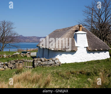 Traditional cottage, Luib, Isle of Skye, Scotland, UK Stock Photo - Alamy