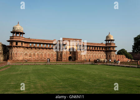 The Jehangir Mahal and the Akbari Mahal at the 16th-century Mughal ...