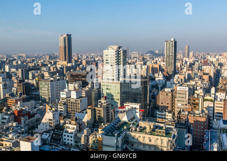 Overview of Osaka City, Asia, Japan Stock Photo - Alamy