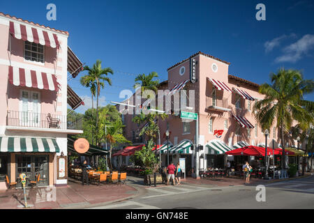 RESTAURANTS ESPANOLA WAY HISTORIC SPANISH VILLAGE MIAMI BEACH FLORIDA ...