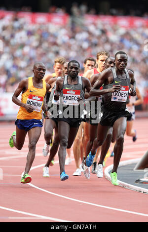 Stephen MOKOKA and Isiah Kiplangat KOECH competing in Men's 5000m at ...