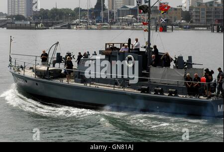 The WWII Harbour Defence Motor Launch (HDML) ML 1387 HMS Medusa ...