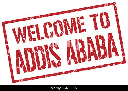 welcome to Addis Ababa stamp Stock Vector Image & Art - Alamy