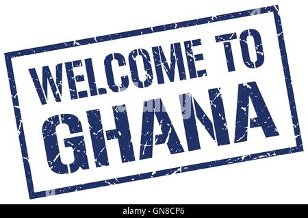 welcome to Ghana stamp Stock Vector Image & Art - Alamy