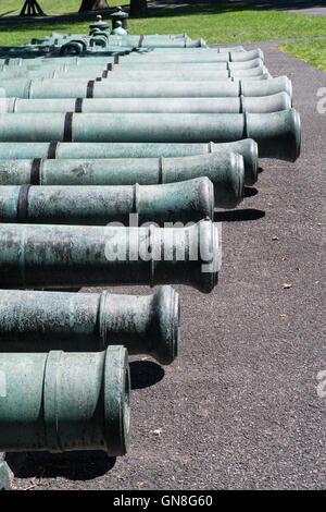 Cannons on Trophy Point, USMA, West Point, NY Stock Photo - Alamy
