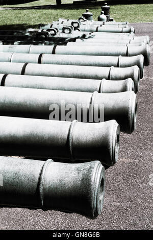 Cannons on Trophy Point, USMA, West Point, NY Stock Photo - Alamy