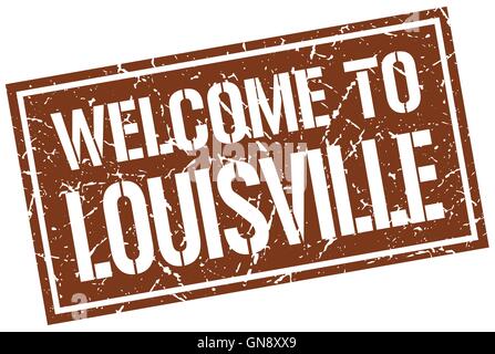 welcome to Louisville stamp Stock Vector Image & Art - Alamy