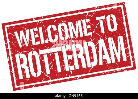 welcome to Rotterdam stamp Stock Vector Image & Art - Alamy