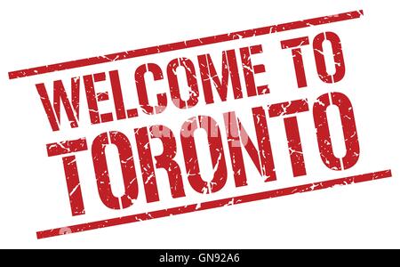 welcome to Toronto stamp Stock Vector Image & Art - Alamy