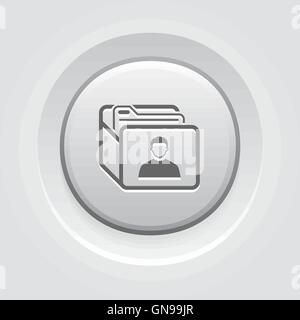 Customer Base Icon. Business Concept. Flat Design Stock Vector Image ...