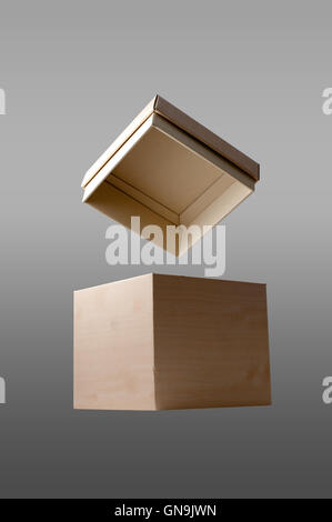 open square box in isolated background Stock Photo - Alamy