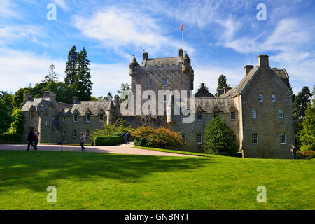 Cawdor Castle near Inverness, Scotland, home to the Thane of Cawdor ...