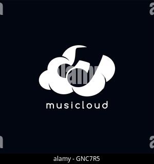 Cloud computing of storage and technology theme Isolated design Vector ...