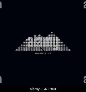 triangle shape dot logotype Stock Vector Image & Art - Alamy