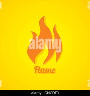 flaming fire theme Stock Vector Image & Art - Alamy