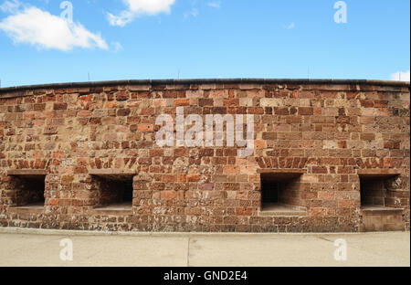 Castle Clinton National Monument, a Circular fort from 1808-1811 and ...