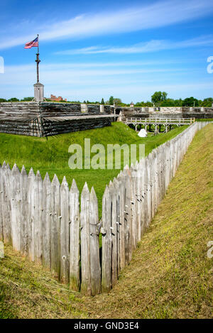 The Fort Stanwix National Monument in New York State Stock Photo - Alamy