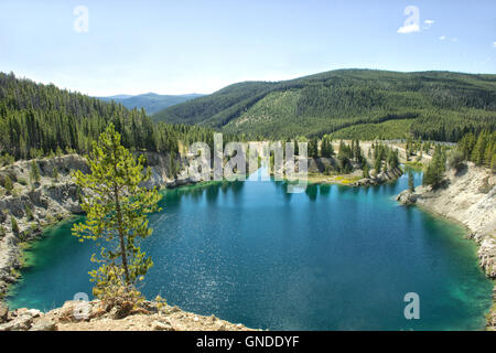 Calvert Hill tungsten Mine Lake in Beaverhead County, Montana Stock ...