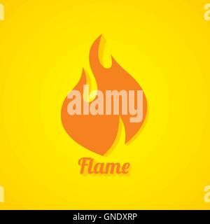 flaming fire theme Stock Vector Image & Art - Alamy