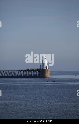 Blyth Harbour Lighthouse during the North Sea Tall Ships Regatta at ...