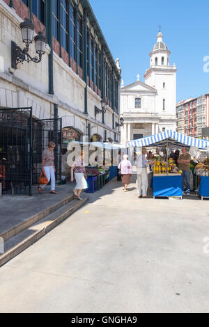 Traditional market in Santander. Cantabria, Spain Stock Photo - Alamy