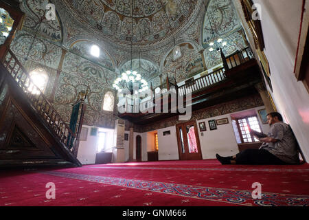 The interior of Et'hem Bey Mosque, Tirana,Albania Stock Photo - Alamy