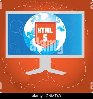 HTML5 website development abstract concept vector illustration Stock Vector Image & Art - Alamy