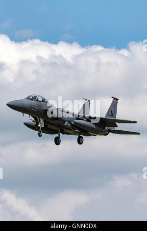 McDonnell Douglas F-15E Strike Eagle 92-0364 of 492FS/48FW based at RAF ...