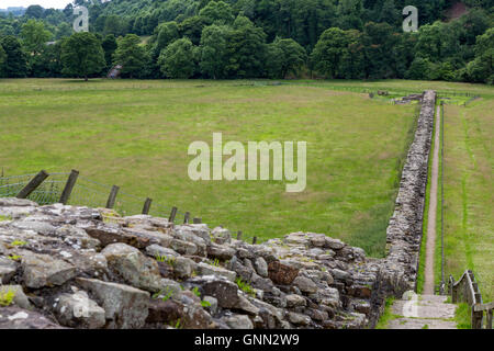 Hadrian's Wall: the Roman Wall at Willowford, near Gilsland, Cumbria ...
