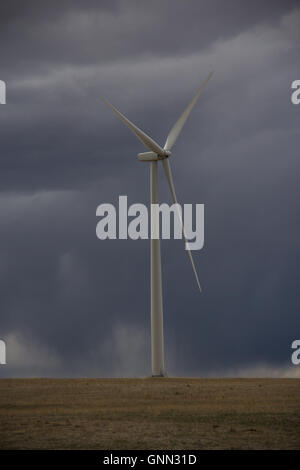 windmill during storm Stock Photo - Alamy