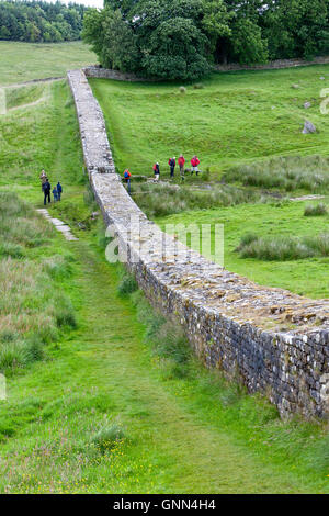 North Gate, Housesteads, Northumberland Stock Photo - Alamy