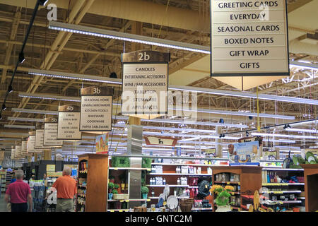 Overview of Wegmans Grocery Store, Westwood, Massachusetts, USA Stock ...