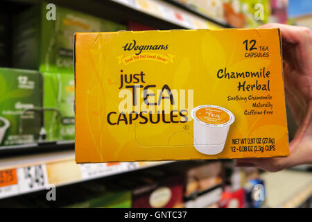 Store Brand Tea at Wegmans Grocery Store, Westwood, Massachusetts, USA ...