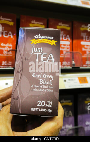Store Brand Tea at Wegmans Grocery Store, Westwood, Massachusetts, USA ...