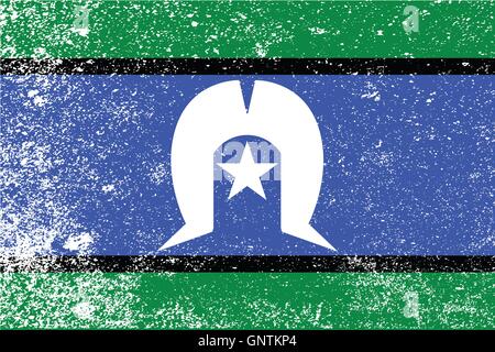 The flag of the Australian Torres Strait Islander Stock Vector Image ...