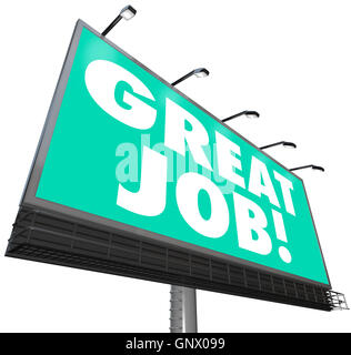 Praise and Appreciation Words for a Great Job Stock Photo - Alamy