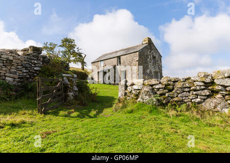 Garrow Tor; Old Farmhouse Bodmin Moor; Cornwall; UK Stock Photo - Alamy