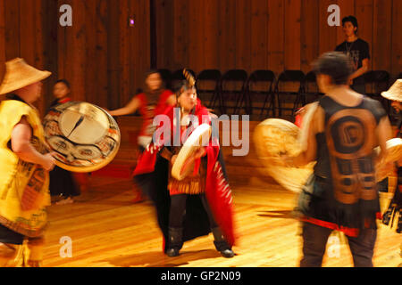Ceremonial dance Metlakatla Indian Tribe Annette Island Inside Passage ...