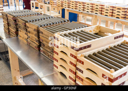 RPG explosives in one of Bulgaria's arms factory. The facility produces ...