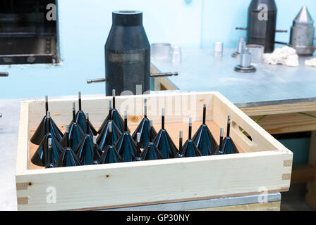 RPG explosives in one of Bulgaria's arms factory. The facility produces ...