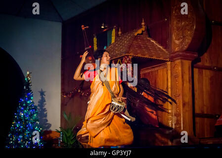 Parvathy Baul, Bengali folk singer, India performing at Sivananda ...