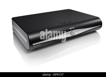 Sky Plus box, Sky+ box, Sky HD satellite television Stock Photo - Alamy