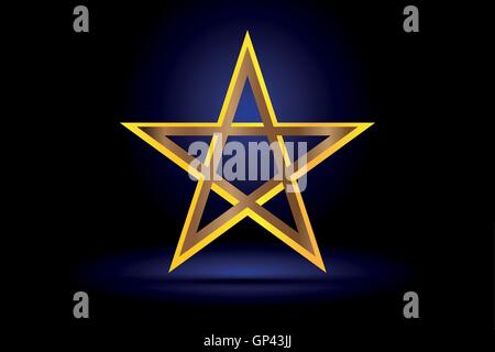 five, geometry, magic, pentacle, pentagram, star, pictogram, symbol ...