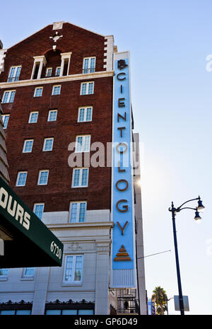 Scientology Building at Hollywood Boulevard in Los Angeles - LOS ...