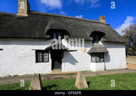 The village of Helpston, birthplace of the poet John Clare Stock Photo ...