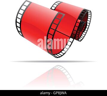 movie camera to projection scene Stock Vector Image & Art - Alamy
