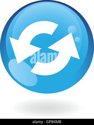refresh button icon Stock Vector Image & Art - Alamy